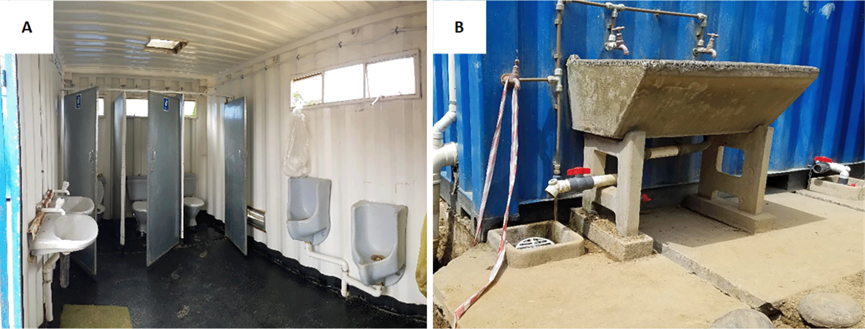Water demand analysis of community ablution blocks (CABs)... | VeriXiv