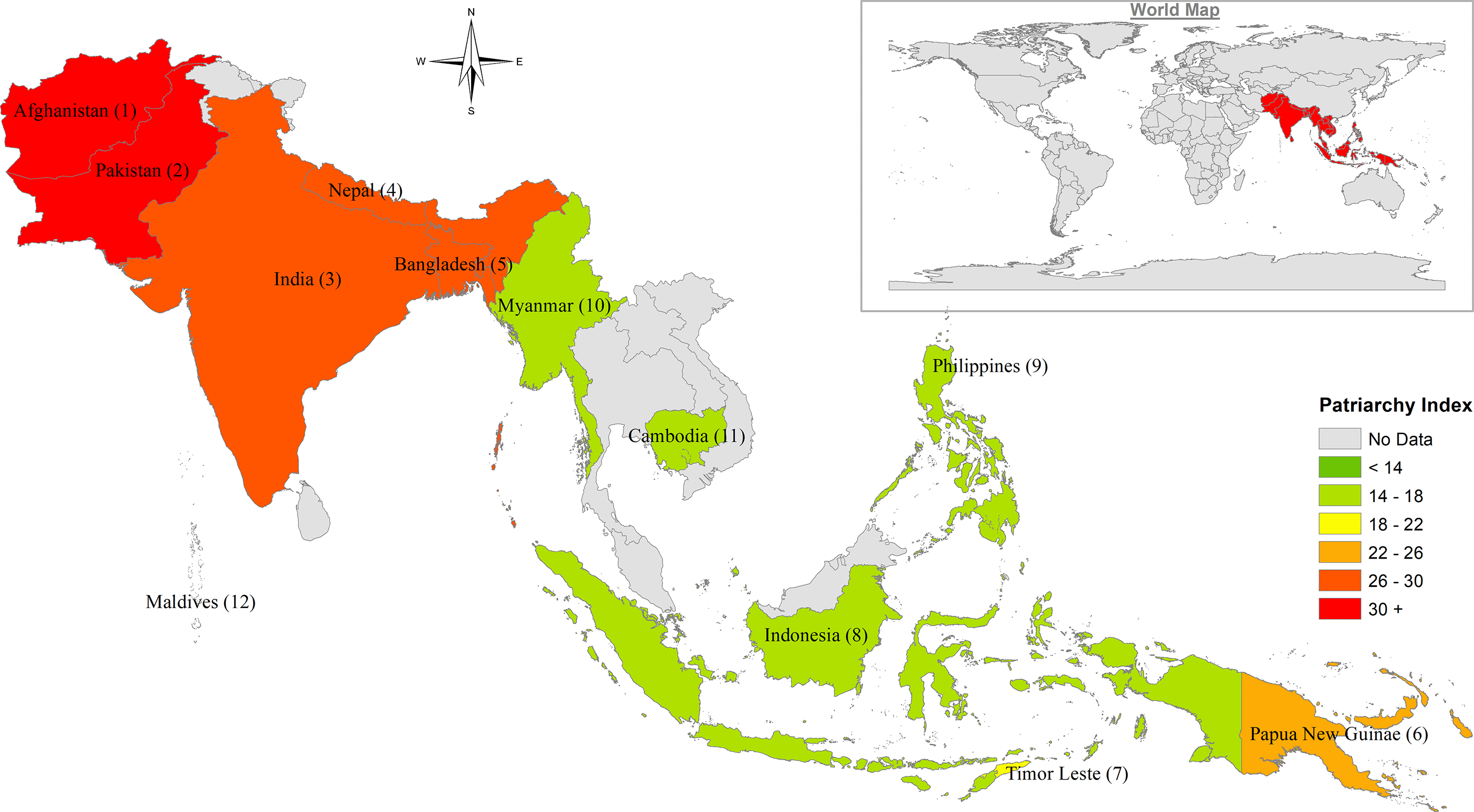 Patriarchy Index in South and Southeast Asian... | VeriXiv